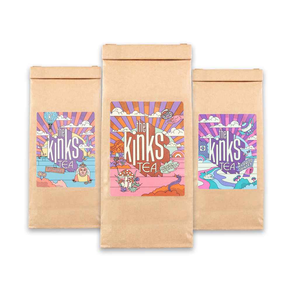 The Kinks Tea Official Blends Merch From The Kinks The Kinks Tea Official Blends Merch From The Kinks
